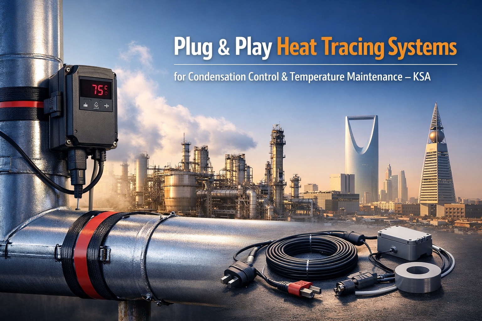 Plug & Play Heat Tracing Systems for Condensation Control & Temperature ...